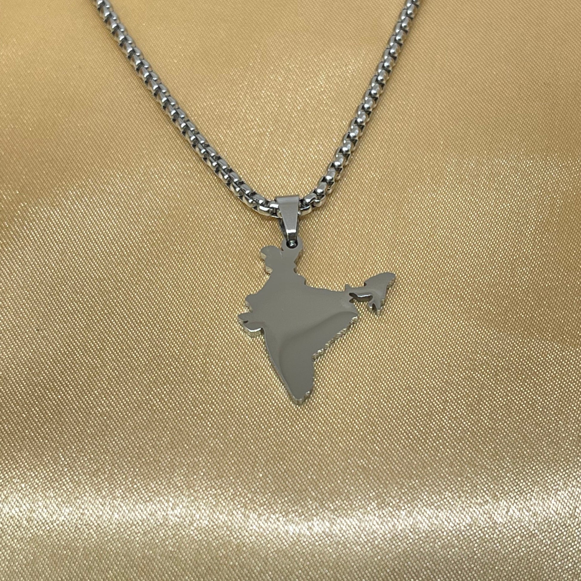 India Map Necklace – Barakah Jewellery